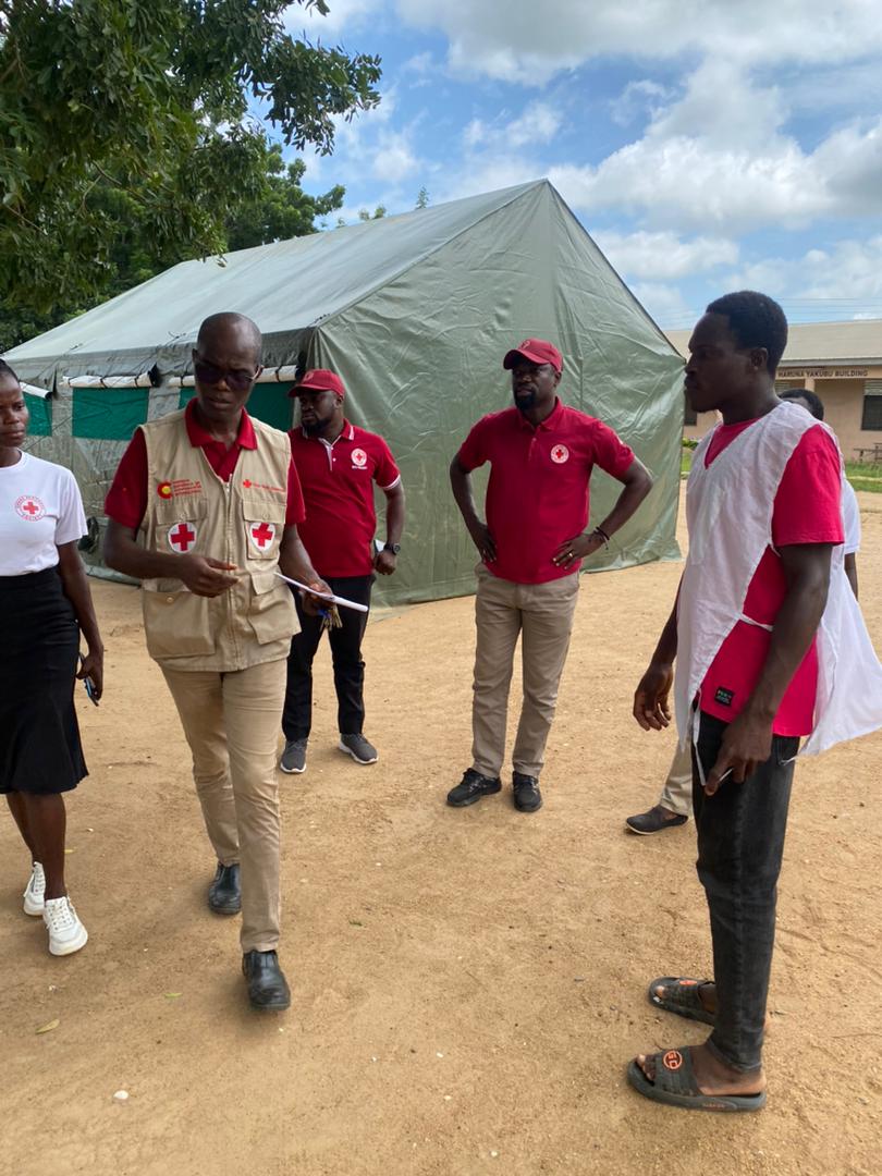 Ghana RedCross Society supports flood-displaced families in Volta ...